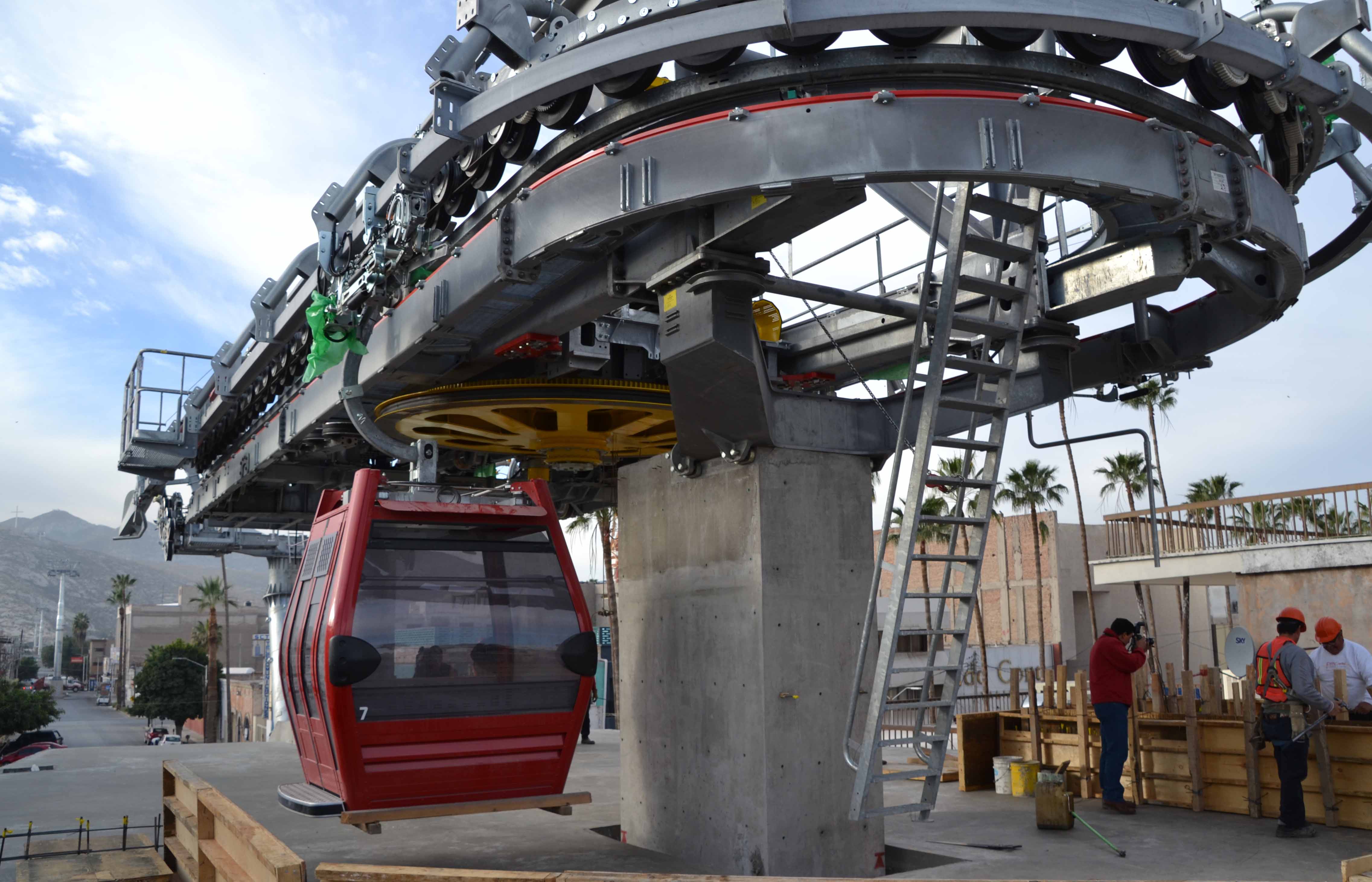 TELEFÉRICO DE TORREÓN PRESENTA AVANCES DEL 50 POR CIENTO - Pasajero7