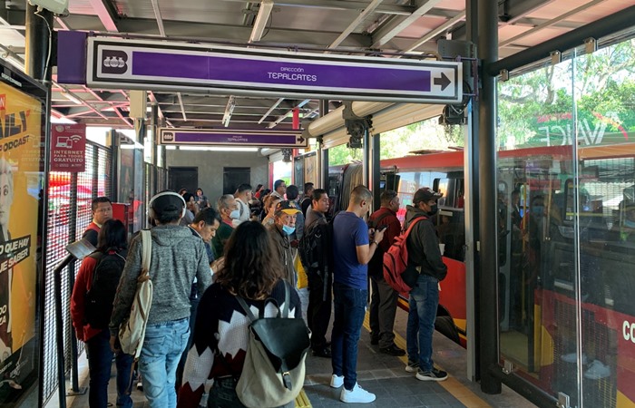 Se amplió la estación Tacubaya del Metrobús - Pasajero7